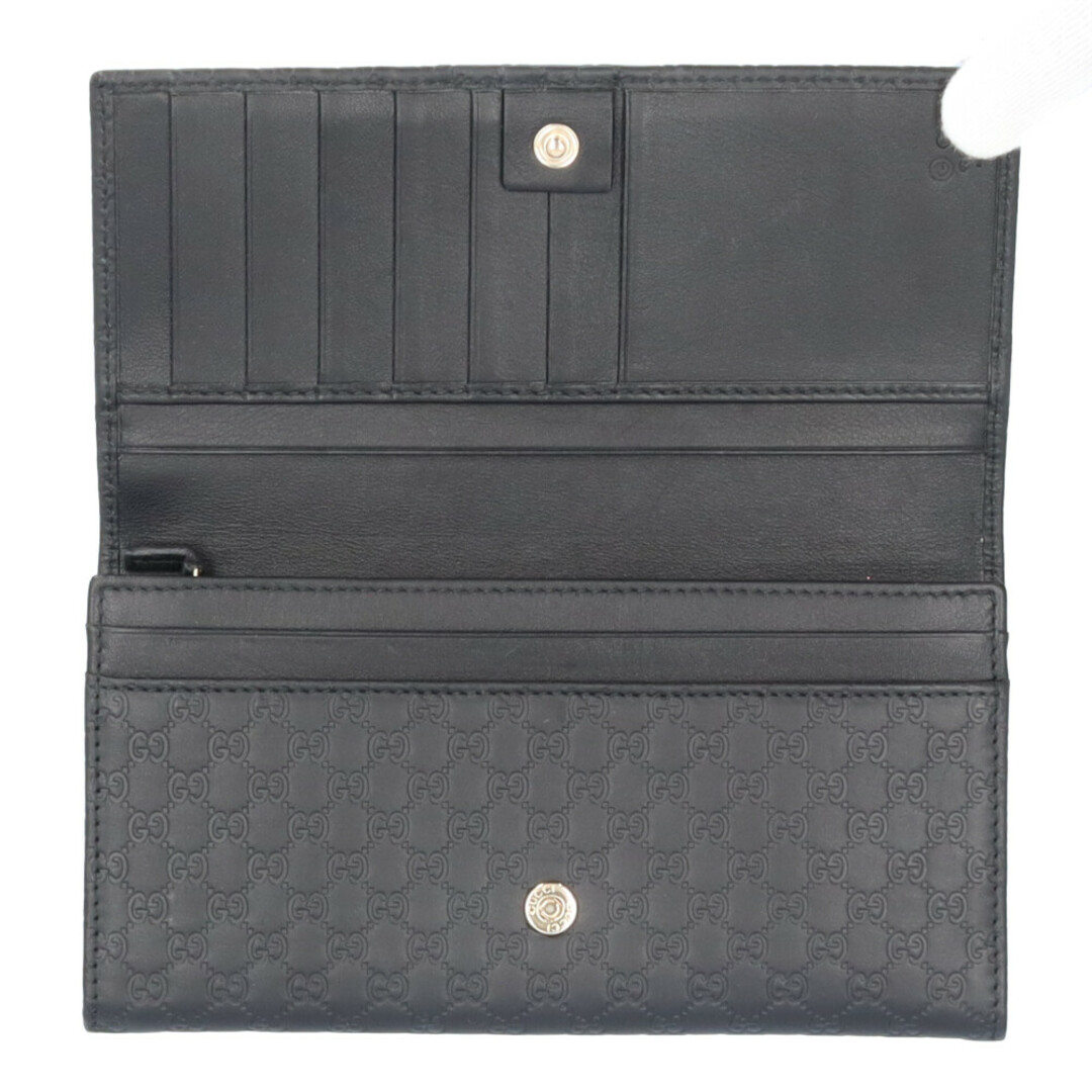 グッチ マイクログッチシマ 長財布 レザー 449396 メンズ GUCCI 中古 グッチ マイクログッチシマ 長財布 レザー 449396 メンズ GUCCI 中古