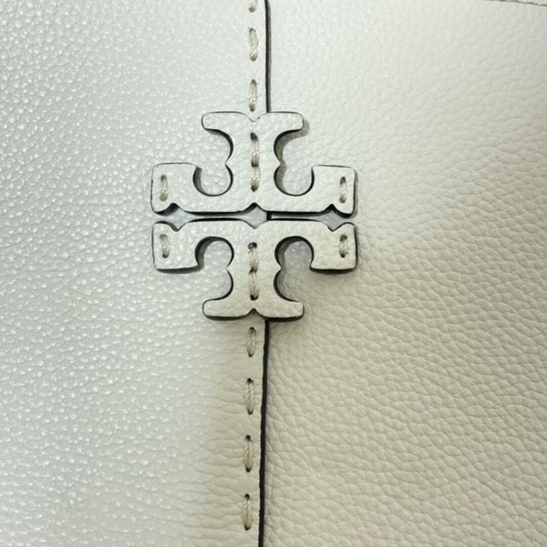 TORY BURCH(トリーバーチ) トートバッグ - 白 レザー TORY BURCH(トリーバーチ) トートバッグ - 白 レザー