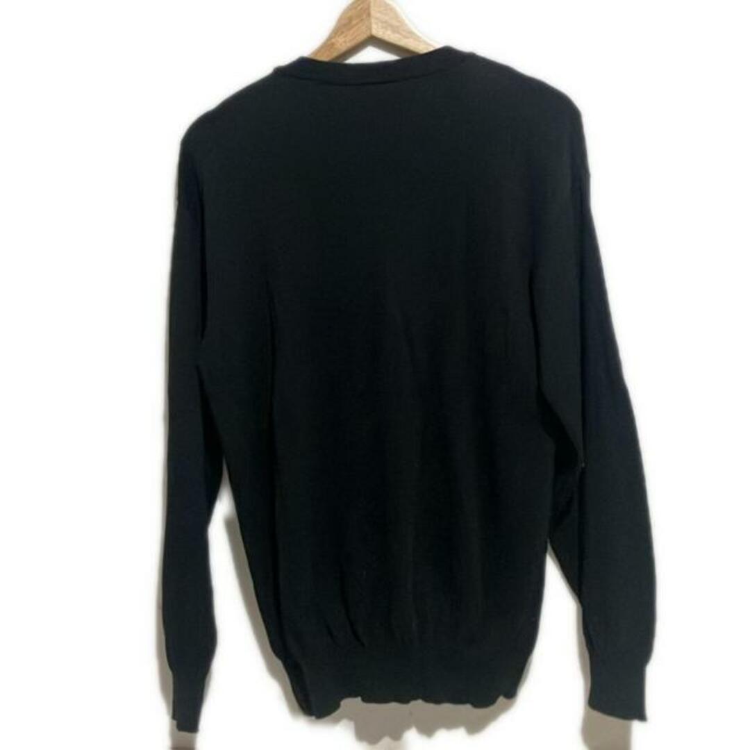 MOSCHINO(モスキーノ) 長袖セーター サイズ36 ( USA ) - 黒 MOSCHINO(モスキーノ) 長袖セーター サイズ36 ( USA ) - 黒