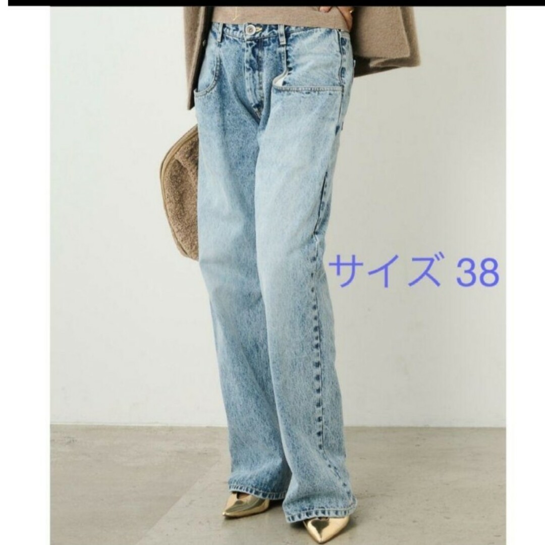 Whim Gazette】 ポケットデニムパンツ パンツ Whim Gazette】 ポケットデニムパンツ パンツ