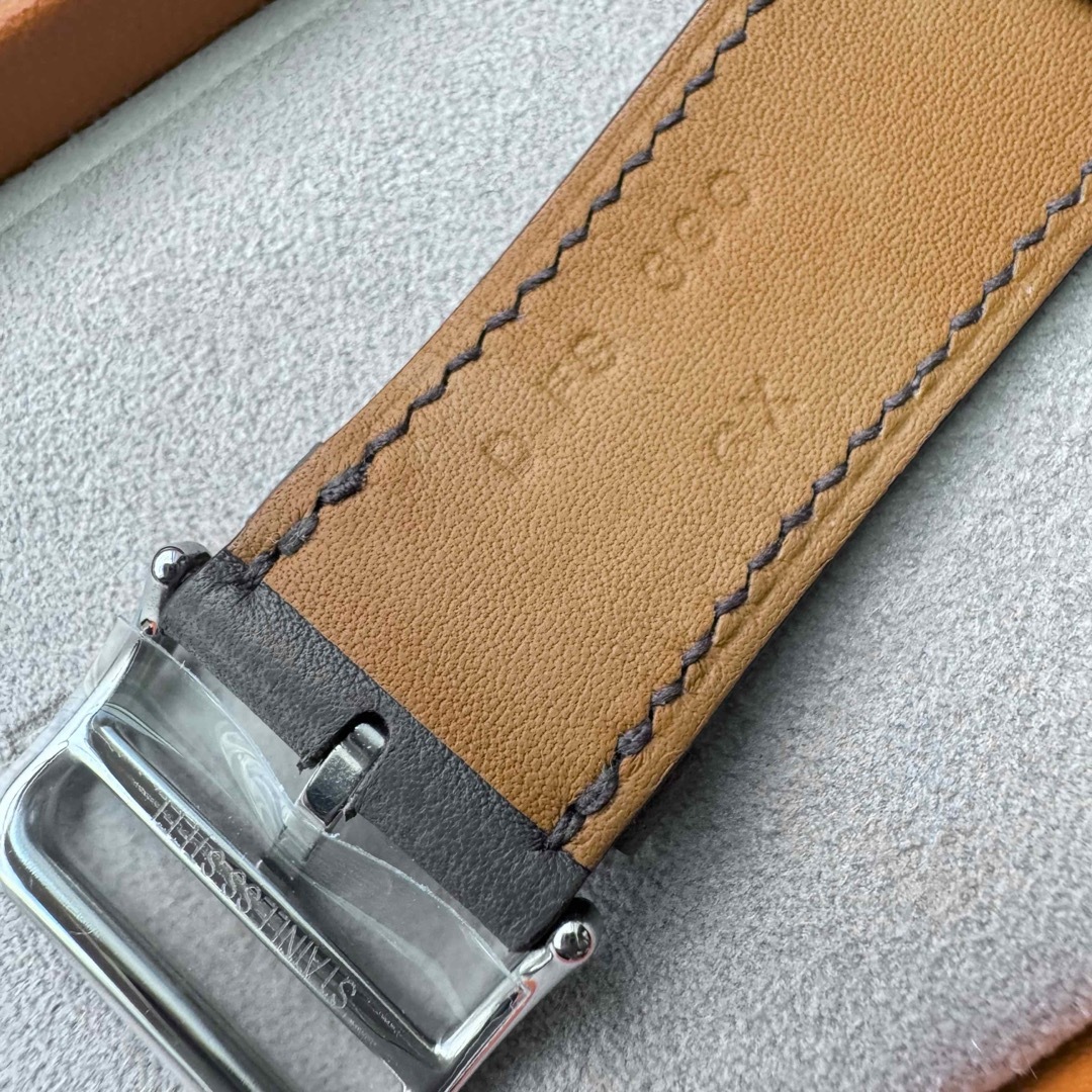 2270 Apple Watch エルメス エタン ロープ柄 HERMES レザ 2270 Apple Watch エルメス エタン ロープ柄 HERMES レザ