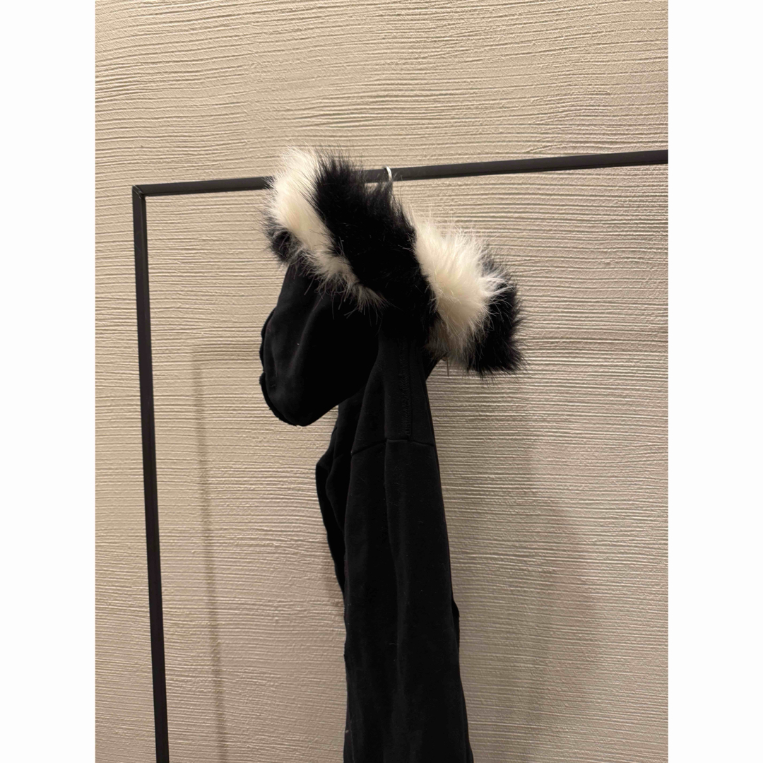 00s archive civarize fur hoodie gimmick トップス 00s archive civarize fur hoodie gimmick トップス