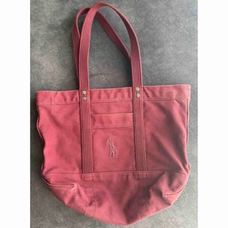 POLO RALPH LAUREN(トートバッグ ・ レッド/赤色系)のフリマ POLO RALPH LAUREN(トートバッグ ・ レッド/赤色系)のフリマ