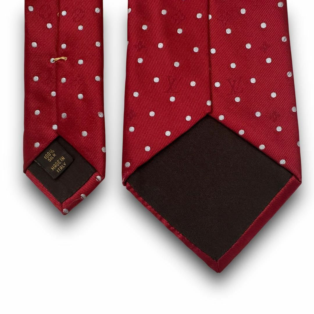 良品✨LOUIS VUITTON ネクタイ モノグラム ジャガード 肉厚 良品✨LOUIS VUITTON ネクタイ モノグラム ジャガード 肉厚