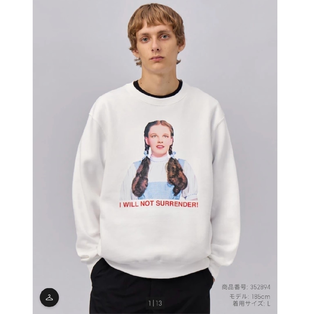 GU - GU×UNDERCOVER オズの魔法使い ドロシースウェットの通販 GU - GU×UNDERCOVER オズの魔法使い ドロシースウェットの通販