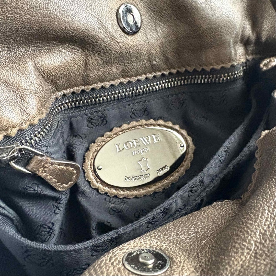 LOEWE - 【極美品】LOEWE フラメンコ フリンジ ナッパ LOEWE - 【極美品】LOEWE フラメンコ フリンジ ナッパ