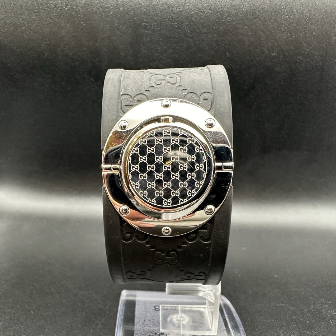 美品 稼動品 ✨ GUCCI グッチ 腕時計 ロゴ 112 バングル 529 美品 稼動品 ✨ GUCCI グッチ 腕時計 ロゴ 112 バングル 529