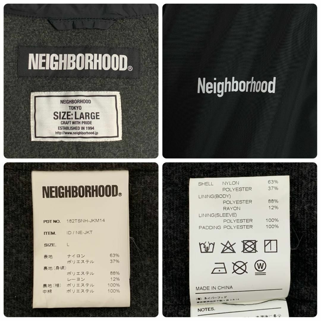 NEIGHBORHOOD - 【美品・激レア】ネイバーフッド☆バックロゴ NEIGHBORHOOD - 【美品・激レア】ネイバーフッド☆バックロゴ