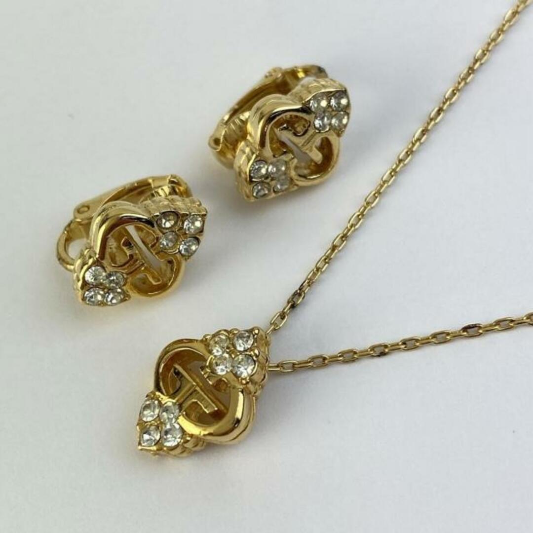 GIVENCHY(ジバンシー) アクセサリー美品 - ゴールド×クリア GIVENCHY(ジバンシー) アクセサリー美品 - ゴールド×クリア