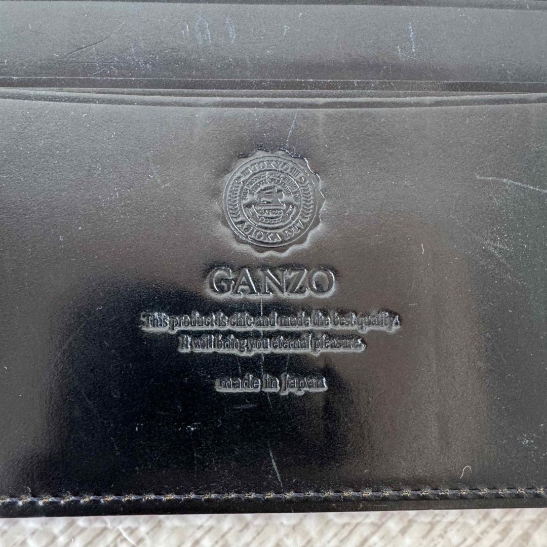 GANZO - 【新品未使用】GANZO シェルコードバンマチなし長財布 GANZO - 【新品未使用】GANZO シェルコードバンマチなし長財布