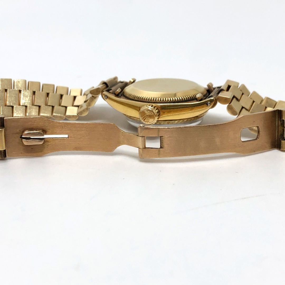ROLEX - ロレックス ROLEX K18無垢 デイトジャスト 6527 時計 ROLEX - ロレックス ROLEX K18無垢 デイトジャスト 6527 時計