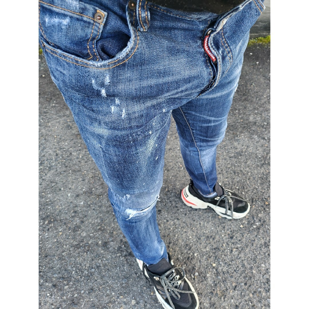DSQUARED2 - ディースクエアード デニムパンツ スケーター DSQUARED2 - ディースクエアード デニムパンツ スケーター