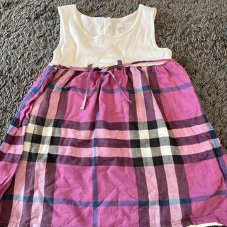 BURBERRY - 1回着用 バーバリーチルドレン 昨年 切り替え BURBERRY - 1回着用 バーバリーチルドレン 昨年 切り替え