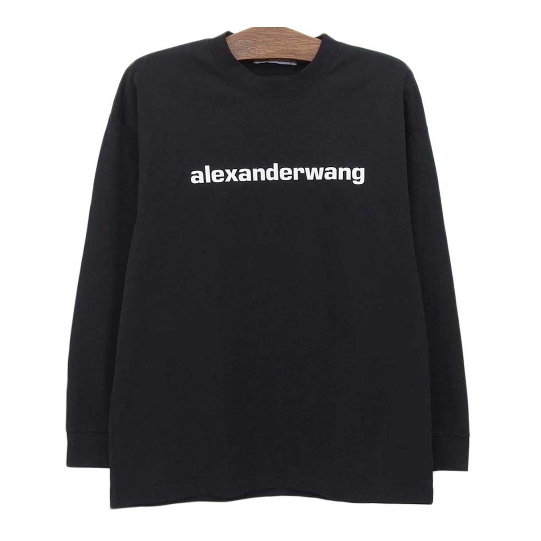 アレキサンダーワン ALEXANDER WANG ロゴ ロングスリーブ T アレキサンダーワン ALEXANDER WANG ロゴ ロングスリーブ T