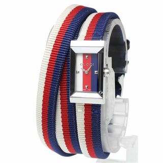 GUCCI - 美品 GUCCI グッチ Gラウンド レディース腕時計 101L GUCCI - 美品 GUCCI グッチ Gラウンド レディース腕時計 101L