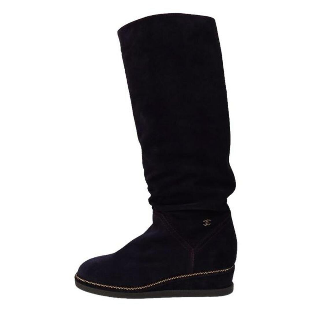 CHANEL - CHANEL(シャネル) ロングブーツ レディース - G31295 CHANEL - CHANEL(シャネル) ロングブーツ レディース - G31295