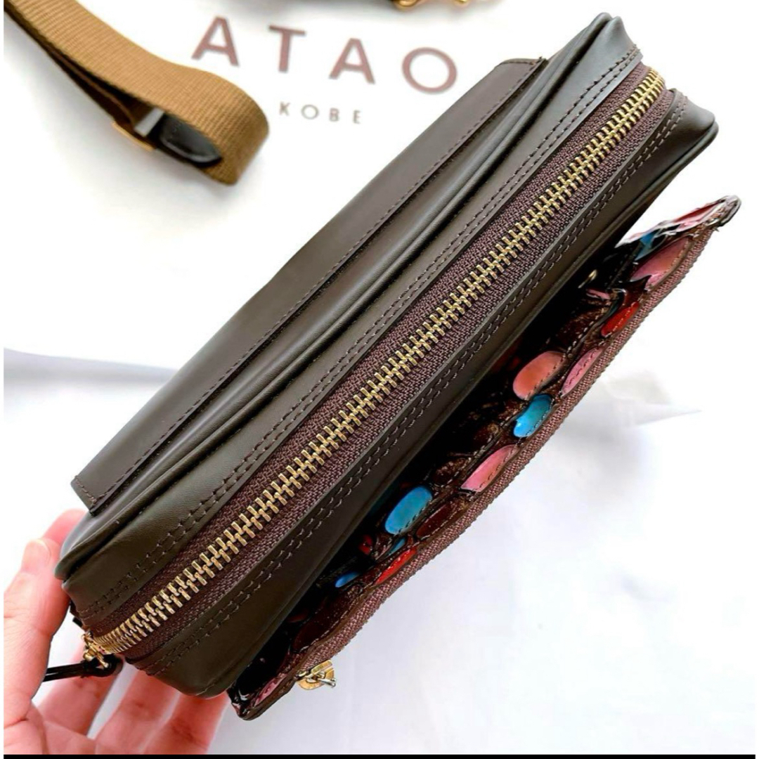 希少】ATAO アタオ タートルシェル 3wayショルダーバッグ 希少】ATAO アタオ タートルシェル 3wayショルダーバッグ