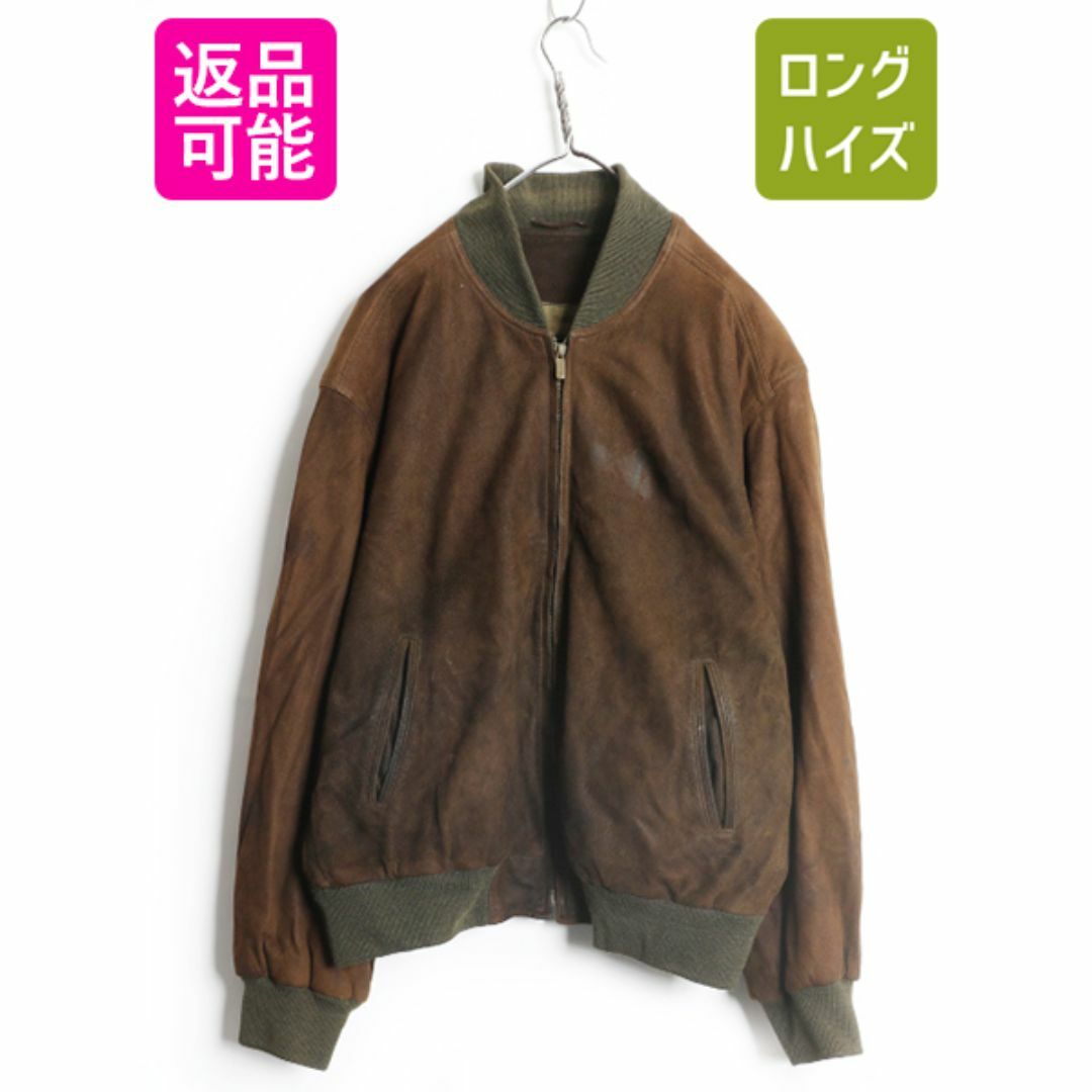 USA製 コーチ 本革 ヌバック レザー ジャケット メンズ M 古着 USA製 コーチ 本革 ヌバック レザー ジャケット メンズ M 古着