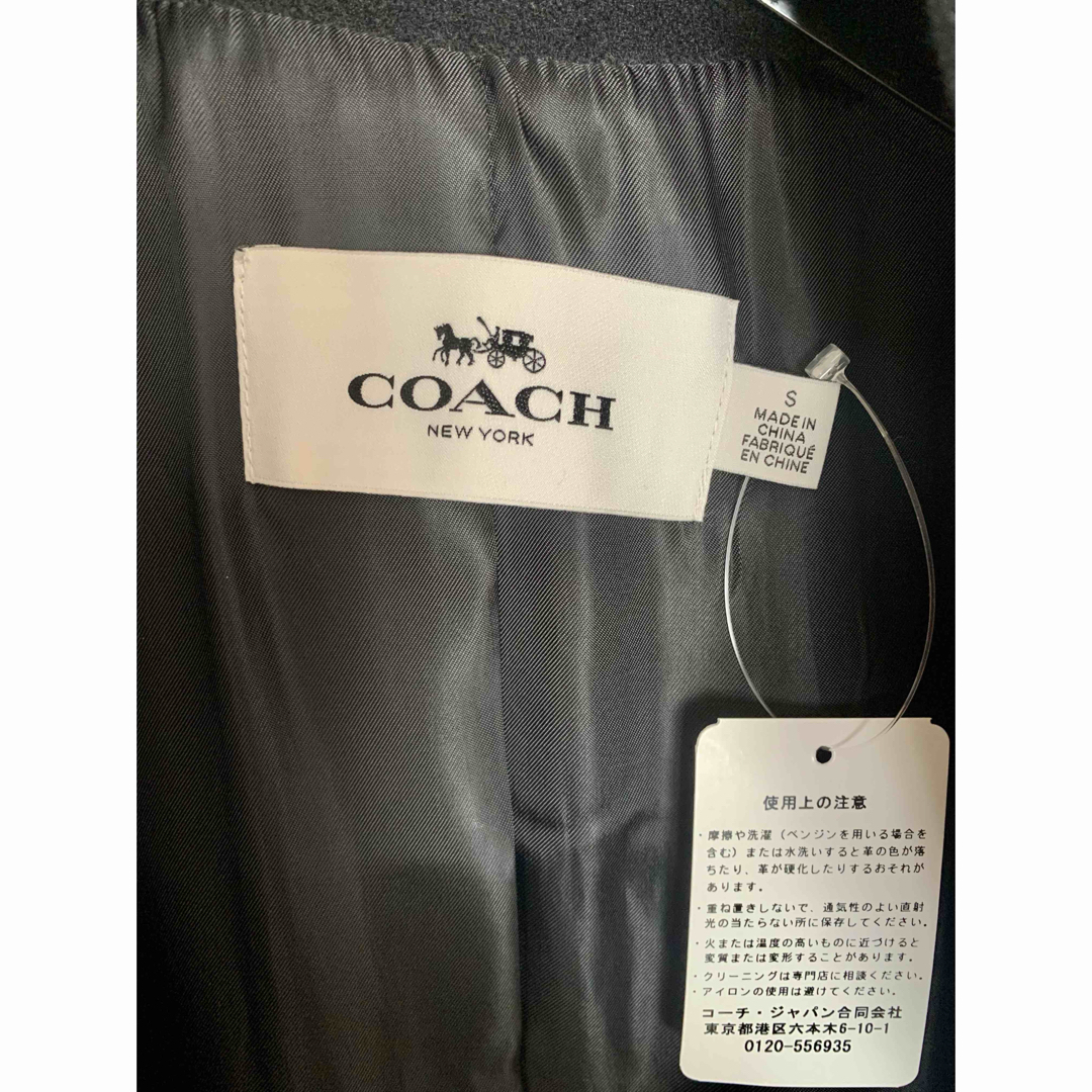 COACH - 新品未使用 タグ付き COACH ダブルブレスト ウール COACH - 新品未使用 タグ付き COACH ダブルブレスト ウール