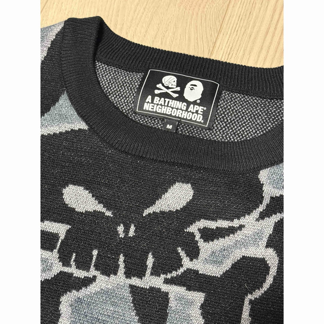 APE NEIGHBORHOOD RELAXED FIT KNIT APE NEIGHBORHOOD RELAXED FIT KNIT