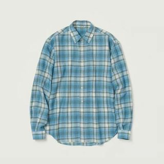 AURALEE - 24AW AURALEE AIRY WOOL CHECK SHIRT 3 タグ付の通販 AURALEE - 24AW AURALEE AIRY WOOL CHECK SHIRT 3 タグ付の通販