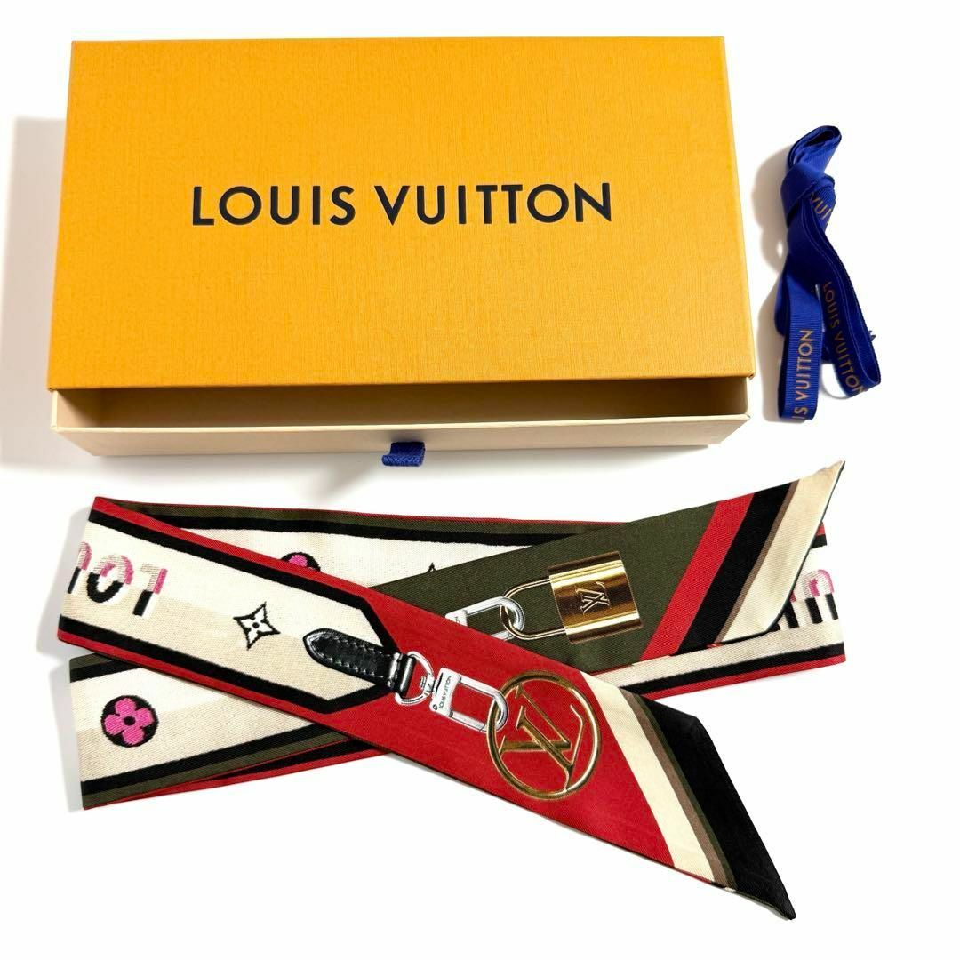 LOUIS VUITTON - 【人気柄】ルイヴィトン スカーフ バンダナ LOUIS VUITTON - 【人気柄】ルイヴィトン スカーフ バンダナ