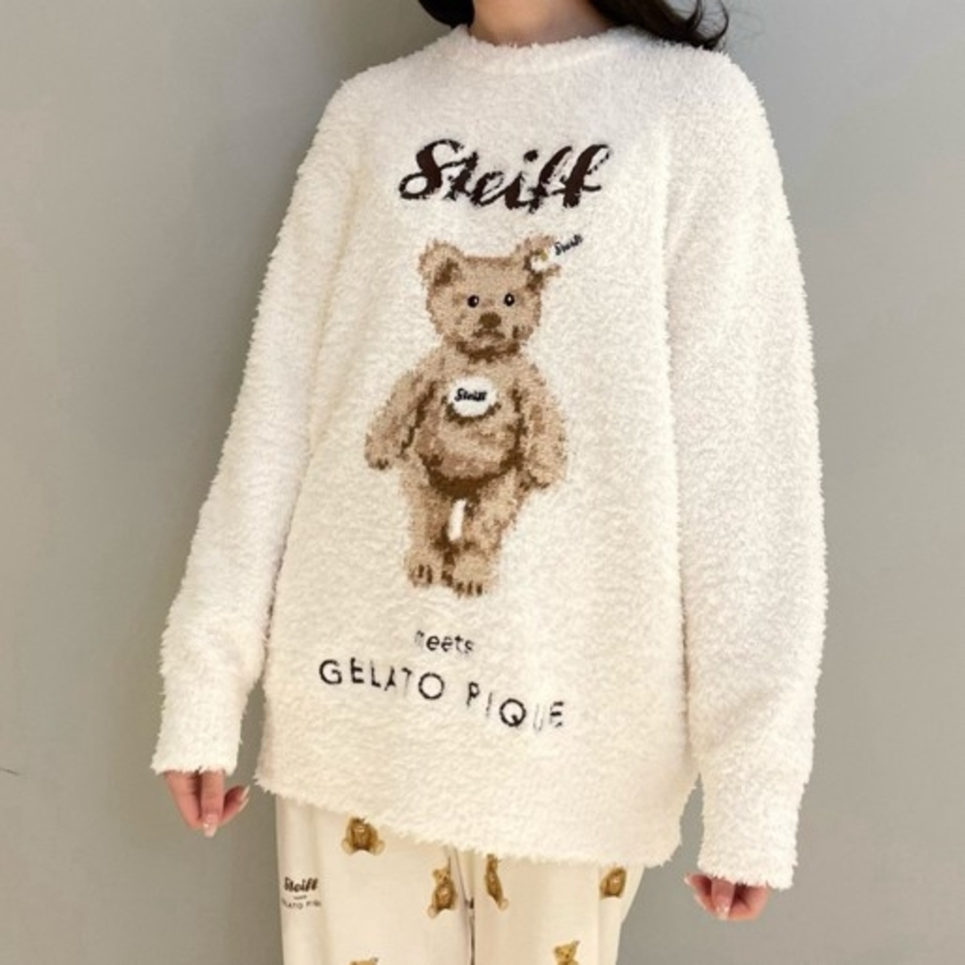 ジェラートピケ【Steiff】シュタイフジャガードプルオーバー ジェラートピケ【Steiff】シュタイフジャガードプルオーバー