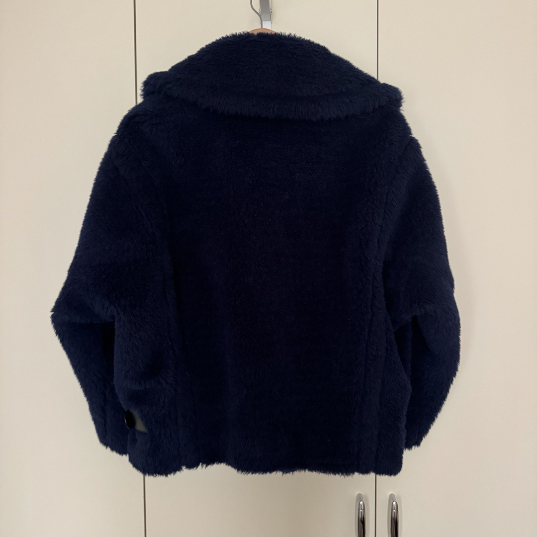 Max Mara - 極美品Max Mara テディ バイカージャケット ショート Max Mara - 極美品Max Mara テディ バイカージャケット ショート