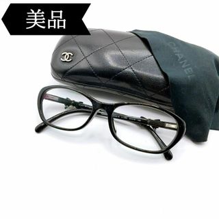 CHANEL - 66超美品 シャネル サングラス メガネ 眼鏡 度無 02466 CHANEL - 66超美品 シャネル サングラス メガネ 眼鏡 度無 02466