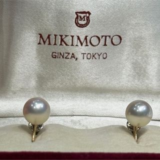 MIKIMOTO - MIKIMOTOミキモト K14(YG) パール8.6〜8.7 MIKIMOTO - MIKIMOTOミキモト K14(YG) パール8.6〜8.7