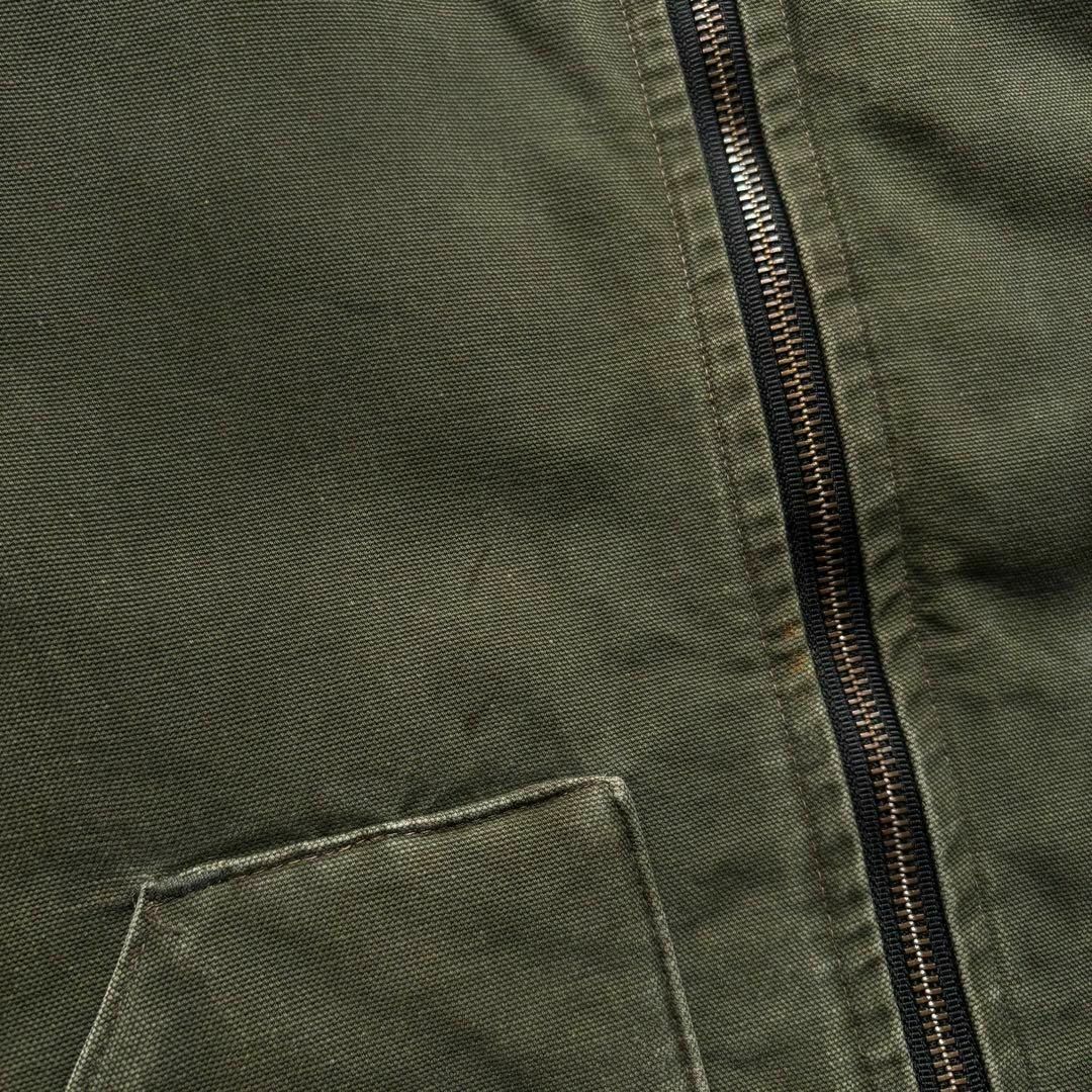 carhartt - カーハート ダックベスト オリーブグリーン 古着 carhartt - カーハート ダックベスト オリーブグリーン 古着