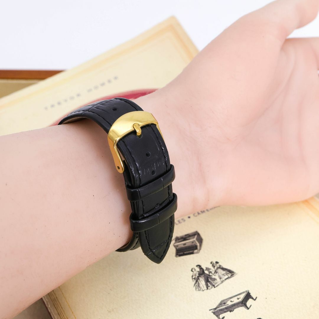 SEIKO - 稼働 SEIKO 腕時計 ゴールド文字盤 新品レザーベルト SEIKO - 稼働 SEIKO 腕時計 ゴールド文字盤 新品レザーベルト