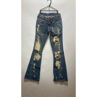 True Religion - USA製 90s TRUE RELIGION フレアデニム ひ True Religion - USA製 90s TRUE RELIGION フレアデニム ひ