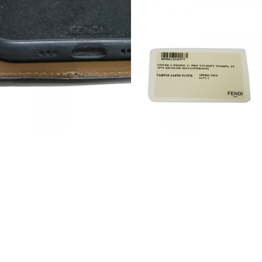 FENDI - FENDI フェンディ iPhone 11 PRO ズッカ ブラウン FENDI - FENDI フェンディ iPhone 11 PRO ズッカ ブラウン