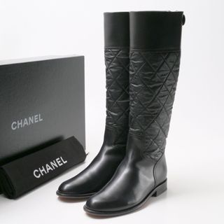 CHANEL - 完売レア CHANEL シャネル ロングブーツ ウエスタン CHANEL - 完売レア CHANEL シャネル ロングブーツ ウエスタン