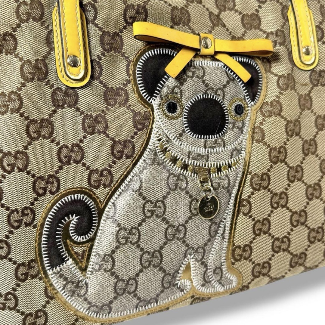 GUCCI - 【美品】GUCCI トートバッグ グッチョリ GGキャンバス GUCCI - 【美品】GUCCI トートバッグ グッチョリ GGキャンバス