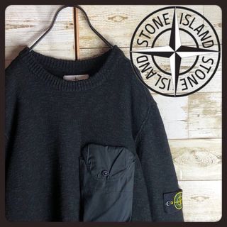STONE ISLAND(ニット/セーター ・ グレー/灰色系)のフリマ STONE ISLAND(ニット/セーター ・ グレー/灰色系)のフリマ