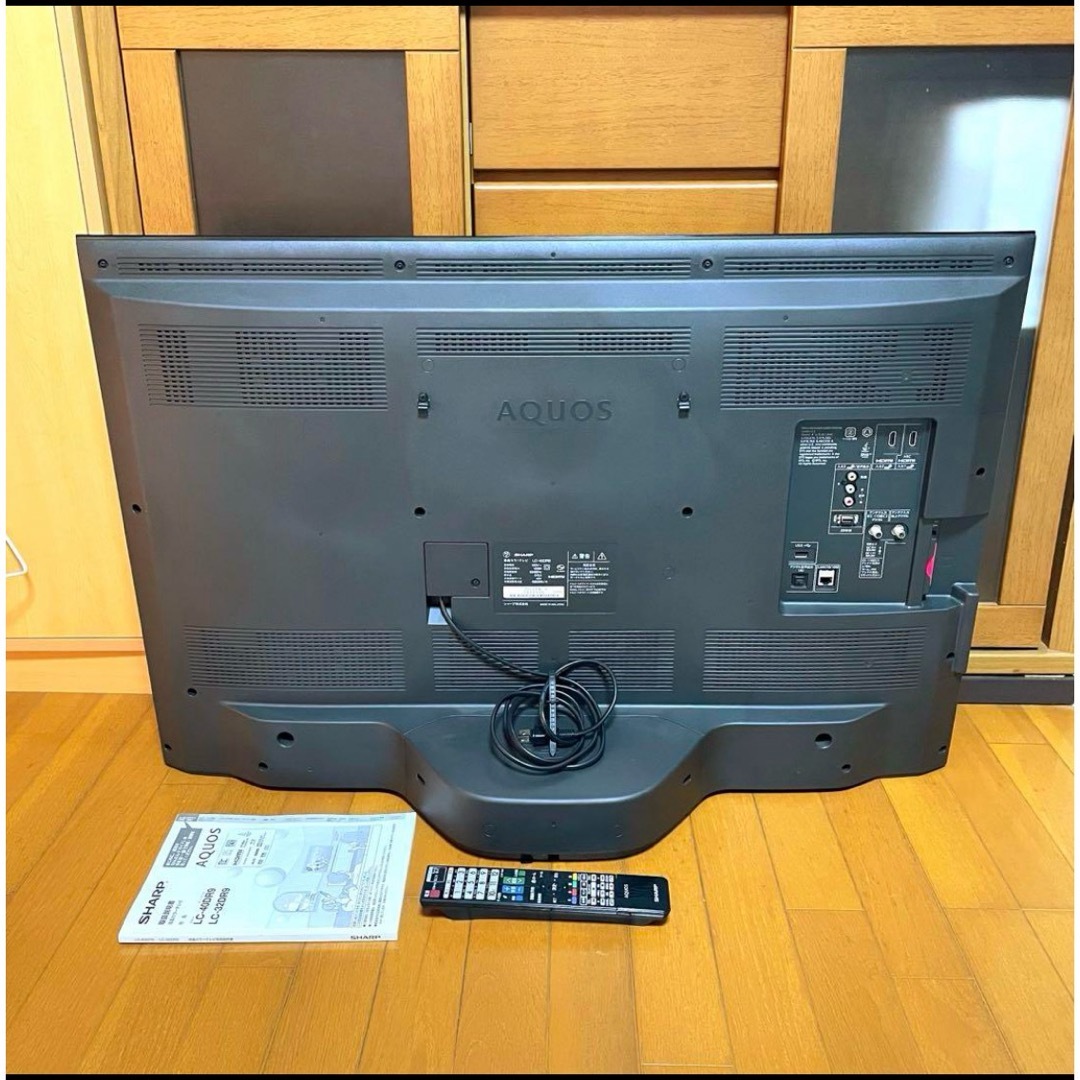 SHARP製☆録画可能!40型液晶テレビ☆Blu-ray再生可能 - 液晶テレビ SHARP製☆録画可能!40型液晶テレビ☆Blu-ray再生可能 - 液晶テレビ