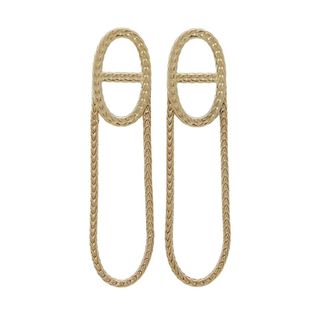 HERMES - 【美品】HERMES コンフェッティ ピアス セリエ 925 K18 HERMES - 【美品】HERMES コンフェッティ ピアス セリエ 925 K18
