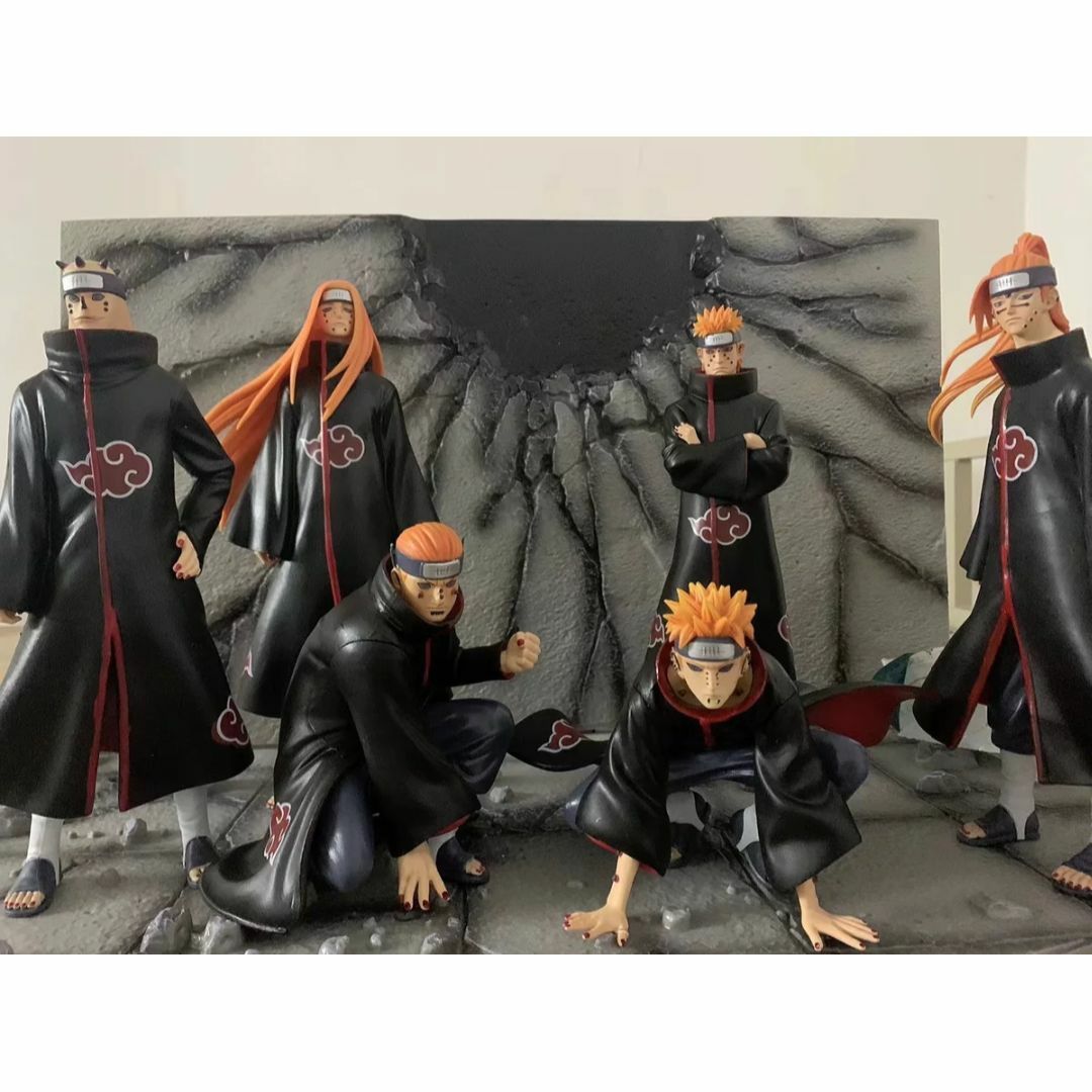 新品 ナルト ペイン六道 フィギュア 6体セットの通販 by Iron 新品 ナルト ペイン六道 フィギュア 6体セットの通販 by Iron