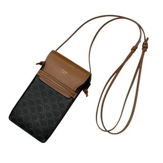 CELINE - セリーヌ スマホショルダー モバイルポーチ フォン CELINE - セリーヌ スマホショルダー モバイルポーチ フォン