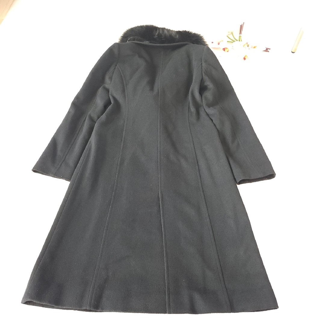 René - 希少Reneカシミア混フォックスファー付きダブルコート René - 希少Reneカシミア混フォックスファー付きダブルコート