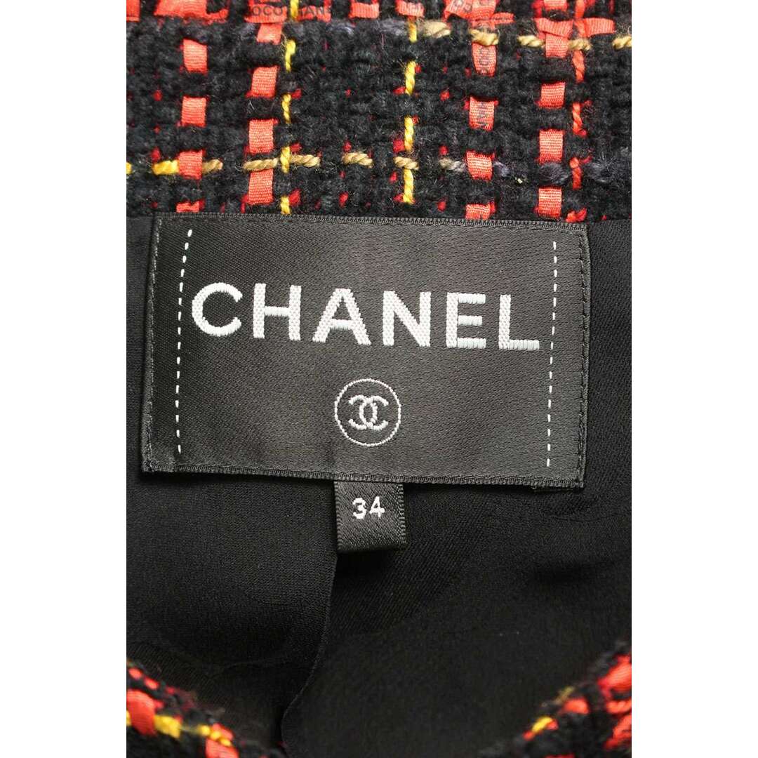 CHANEL - シャネル P73176V64615 ラインストーンボタン ツイード CHANEL - シャネル P73176V64615 ラインストーンボタン ツイード