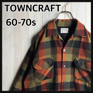 TOWNCRAFT - 60s Penney's ペニーズ ンテージ 米国製 リブ TOWNCRAFT - 60s Penney's ペニーズ ンテージ 米国製 リブ