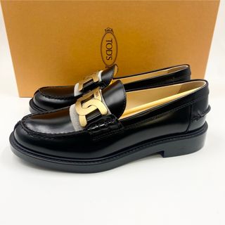 TOD'S - TOD'S(トッズ) ローファー 36 1/2美品 - ブラウン TOD'S - TOD'S(トッズ) ローファー 36 1/2美品 - ブラウン