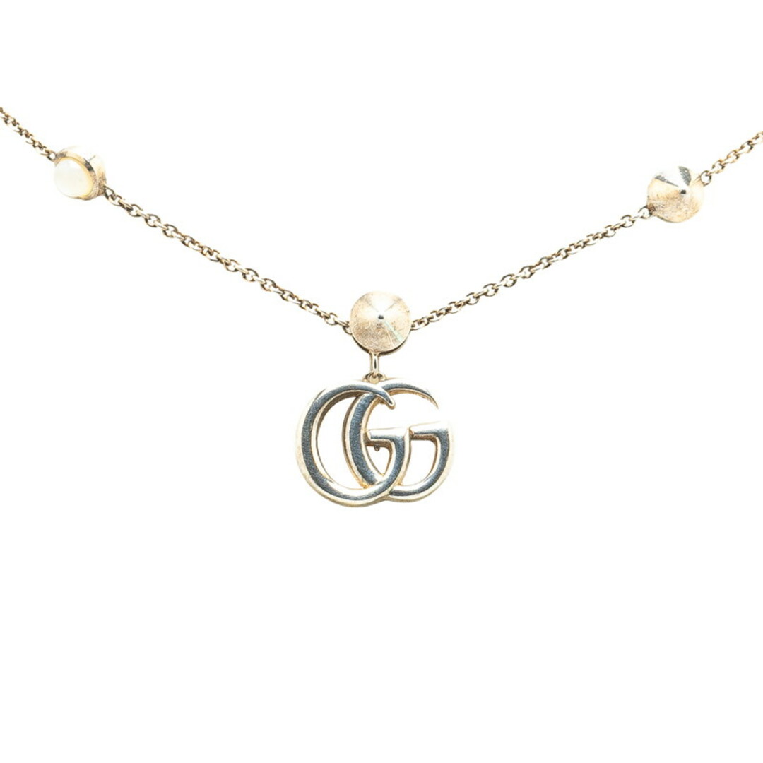 グッチ ダブルG マザーオブパール ネックレス 527399 SV925 グッチ ダブルG マザーオブパール ネックレス 527399 SV925