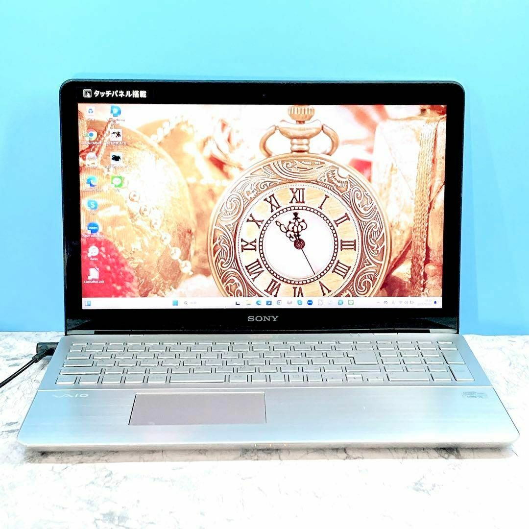 156 SSD/8G✨タッチパネル✨フルHD✨Win11✨VAIOノートパソコン 156 SSD/8G✨タッチパネル✨フルHD✨Win11✨VAIOノートパソコン