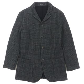 size44☆極美品☆エンポリオアルマーニ ヘリンボーンベロア製3 size44☆極美品☆エンポリオアルマーニ ヘリンボーンベロア製3
