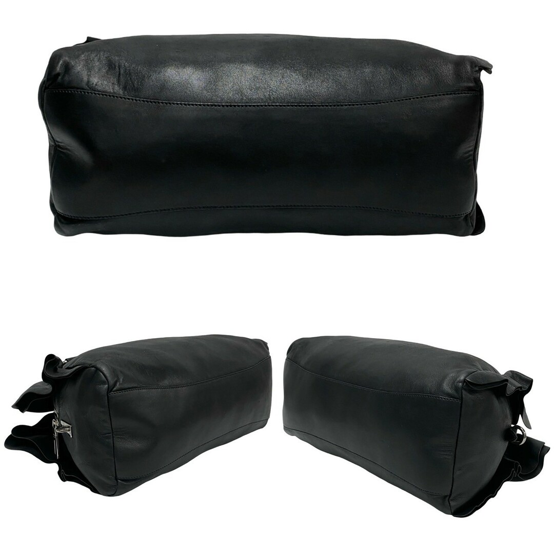 PRADA - 極 美品 希少品 PRADA プラダ ロゴ 金具 レザー 本革 PRADA - 極 美品 希少品 PRADA プラダ ロゴ 金具 レザー 本革