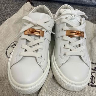 HERMES - 新品 エルメス スニーカー バウンシング ベージュ HERMES - 新品 エルメス スニーカー バウンシング ベージュ